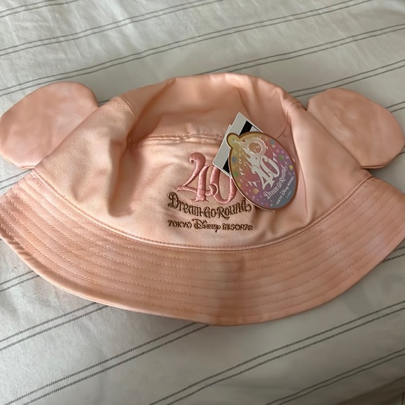 Disney | Accessories | Disney 4th Anniversary Dream Go Round Bucket Hat ...
